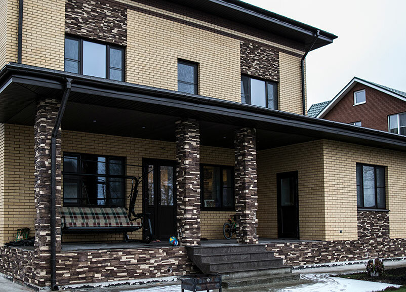 Входные двери ПВХ для частного дома - цена в Москве | Melke