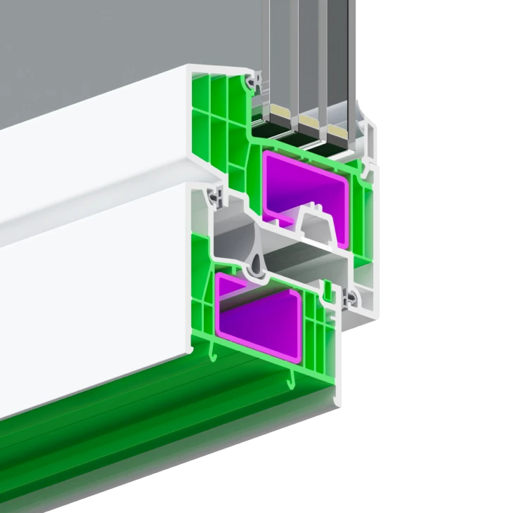 Melke - российский производитель профильных систем по технологии коэкструзии (CO-EX).